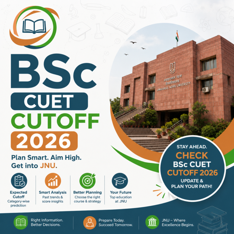 BSc CUET Cutoff 2026 | DU, BHU, ICAR & Central Universities Safe Scores